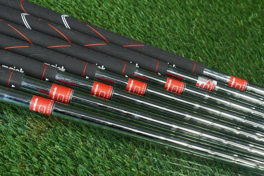 TAYLORMADE RAC HT IRONS SET 4-PW LIGHT METAL II REGULAR FLEX LH FEFTY ...