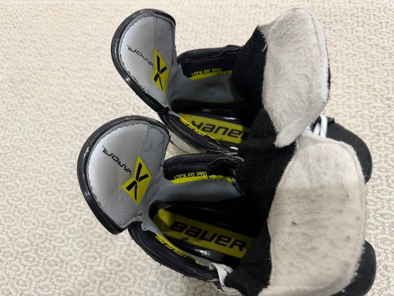 Game Used Lucas Raymond Bauer Vapor Hyperlite 2 Regular Width Pro Stock ...