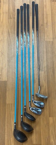 Junior Maxfli Rev 3 Right Handed Clubs Junior 6 Pieces (Dr,FW,HY,7,9 ...