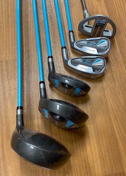 Junior Maxfli Rev 3 Right Handed Clubs Junior 6 Pieces (Dr,FW,HY,7,9 ...
