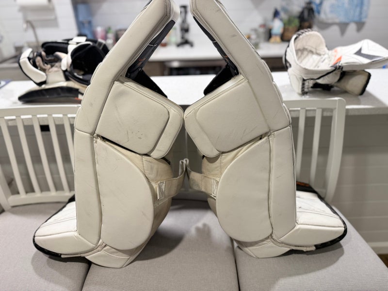TRUE PX3 Pro Stock Sam Ersson Philly Flyers Senior Goalie Equipment ...