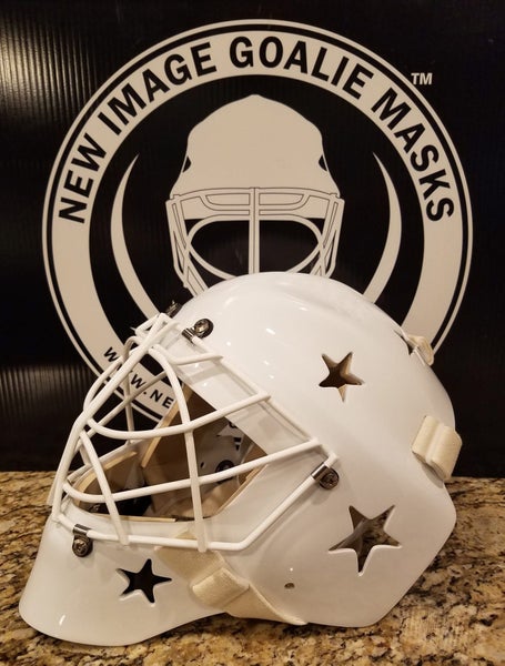 New Image Goalie Masks Pro Patriot Series Goalie Mask Large (Used ...