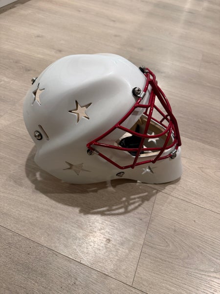 New Image Goalie Masks Pro Patriot Series Goalie Mask Large (Used ...