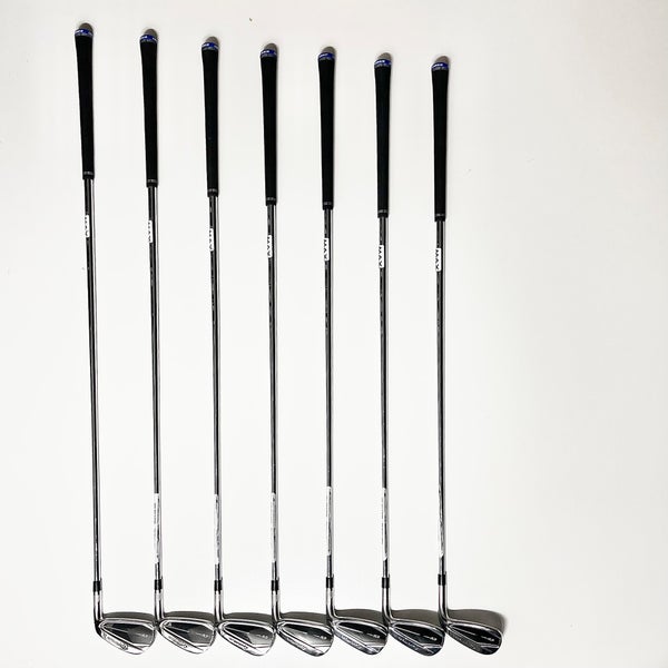 Taylormade Qi Iron Set 4-9, PW Right Handed Regular Flex Steel Shafts ...