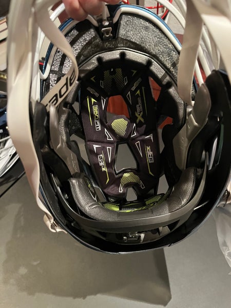 Cascade XRS Pro Blue Chrome Helmet (New) | SidelineSwap | Buy and Sell ...