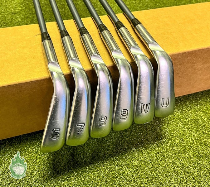 Used RH Ping Blue Dot G425 Irons 6-PW/UW Alta CB AWT Regular Graphite ...