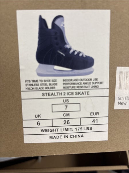 BRAND NEW ADULT SIZE 7 5th Element Ice Hockey Skates. | SidelineSwap ...