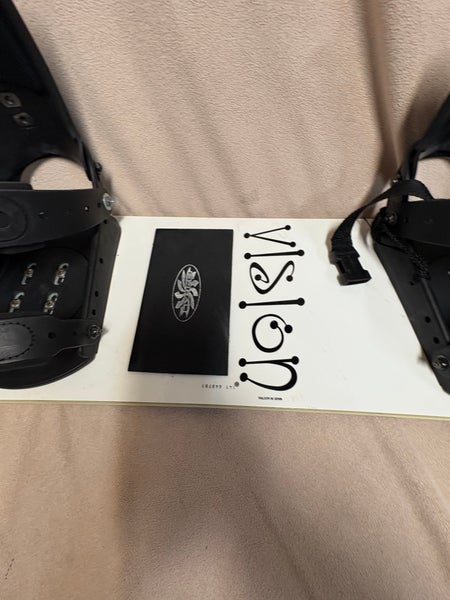 Unisex Vision 141cm med bindings Snowboard All Mountain With Bindings ...