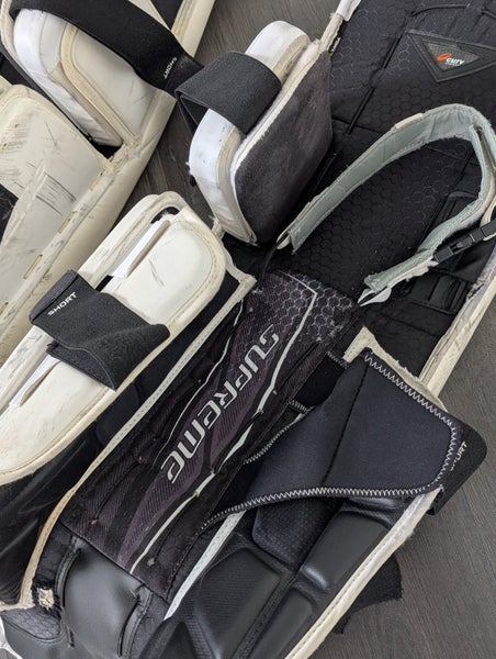 Medium Bauer Supreme 2S Pro Goalie Leg Pads FREE SHIPPING ...