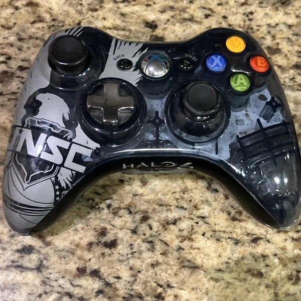 Xbox 360 Limited Halo 4 UNSC Official Microsoft Wireless Controller ...