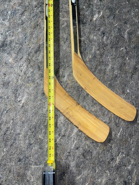 x2 Joe Reekie Pro Stock KOHO 2295 Left Handed Hockey Stick Washington ...