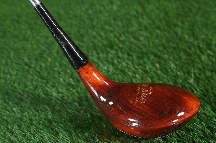 WILSON RALPH GULDAHL PERSIMMON SPOON 3 WOOD RH, REFINISHED HEAD ...