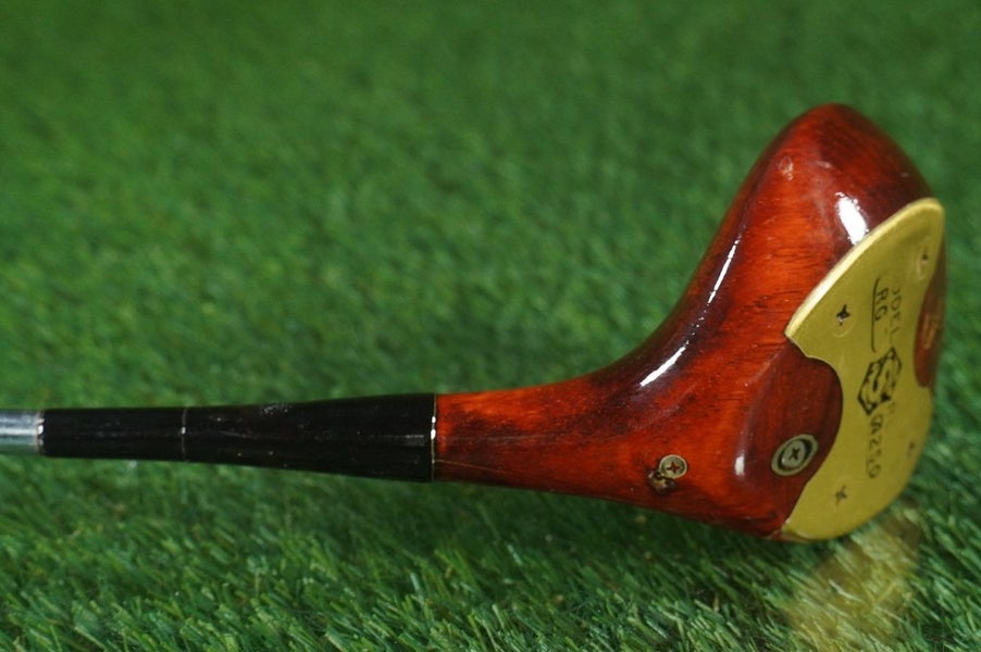 WILSON RALPH GULDAHL PERSIMMON SPOON 3 WOOD RH, REFINISHED HEAD ...