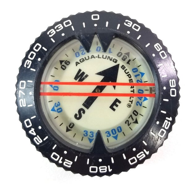 Aqua Lung Submersible Compass Puck Module Scuba Dive (Oceanic, Aeris ...
