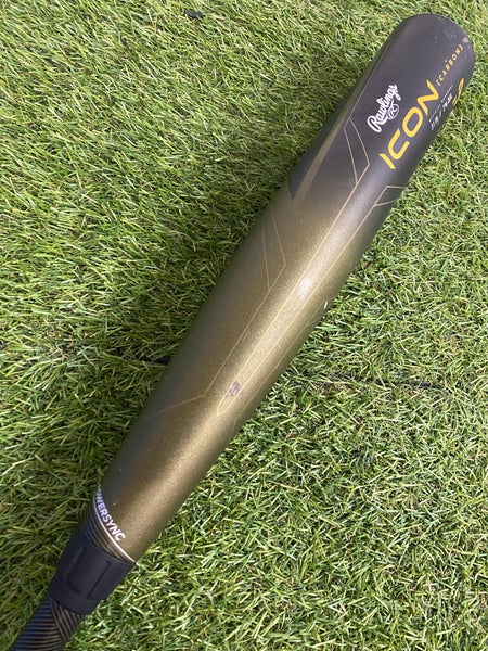 2024 Rawlings Icon Composite Bat USSSA Certified (-10) Composite 17 oz ...
