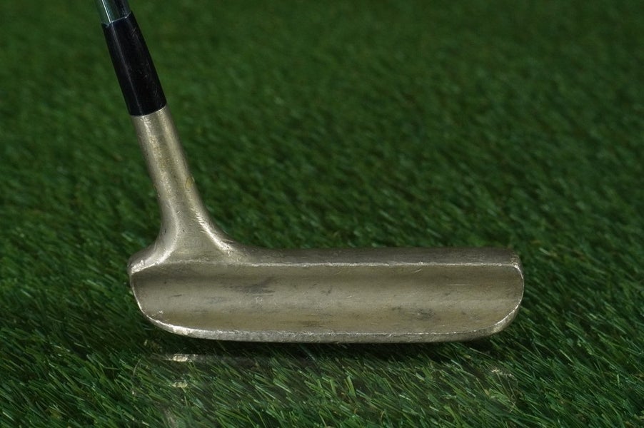 VINTAGE OLD MASTER HBA BLADE PUTTER 35" FLUTED SHAFT RH ~ LOOK ...
