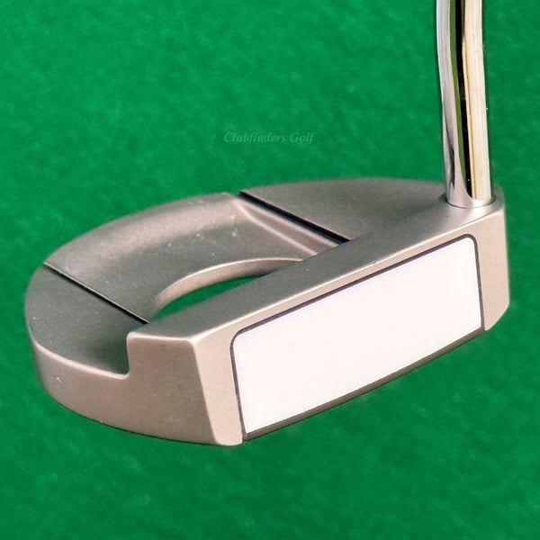 Ping 2024 Fetch Black Dot Raw Blast 34" Double-Bend Mallet Putter Golf ...