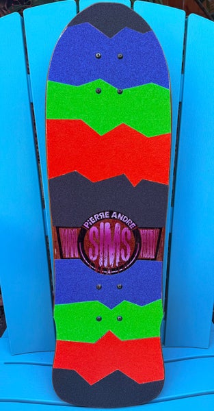 Vintage 1988 Sims Pierre Andre Custom Complete Skateboard - Stage 5 ...