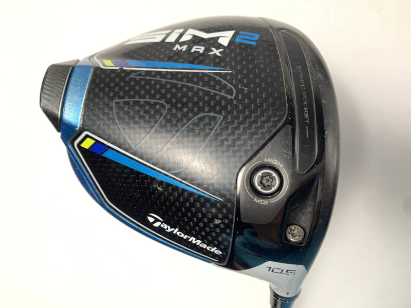 TaylorMade SIM2 MAX Driver 10.5* HZRDUS RDX Smoke Red 5.5 60g Regular ...