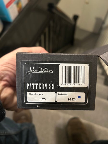 John Wilson pattern 99 figure skating blades | SidelineSwap | Buy and ...
