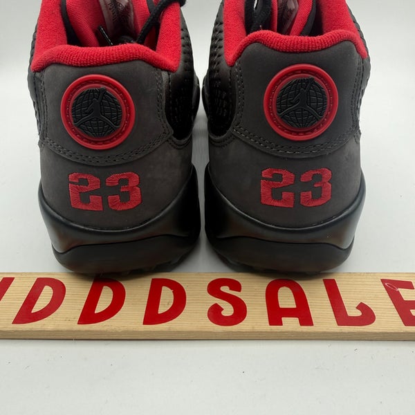 Nike Air Jordan 9 Retro Low Golf Charcoal Black True Red FJ5934-002 Men ...