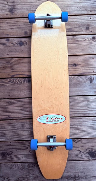 Vintage Vision Complete Skateboard (2001) 48” X-Caliber Trucks Natas ...