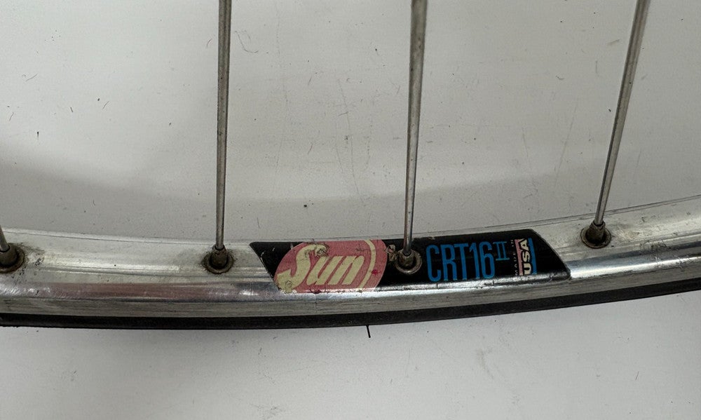 Vintage Araya/Sun CRT 16 II 5-Speed Aluminum 700C Wheelset Performance ...
