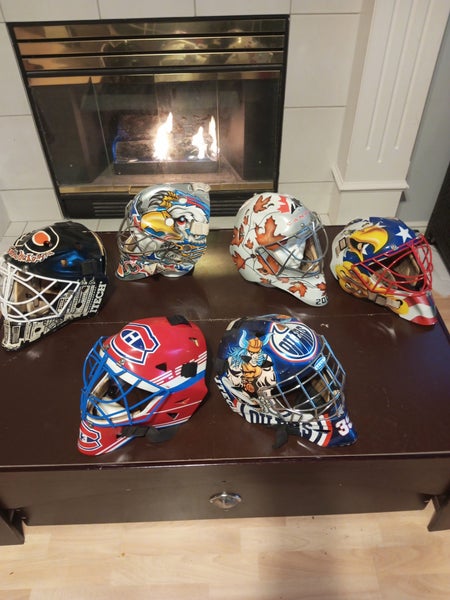Senior Large Heaton Goalie Mask (Used) | SidelineSwap | Buy and Sell on ...