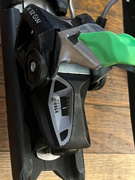 Atomic X12 GW Carving Ski Bindings 80 mm Brake Width Max Din 12 (Used ...