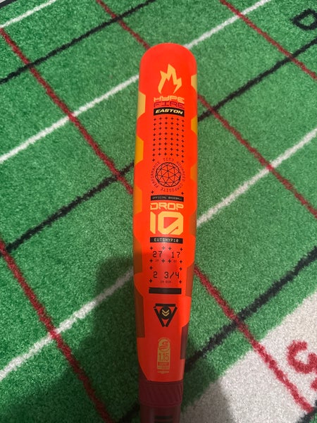 2025 Easton Hype Fire Composite USSSA Certified Bat (-10) 17 oz 27 ...