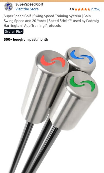 SuperSpeed Golf Speed Sticks (Excellent) | SidelineSwap | Buy and Sell ...