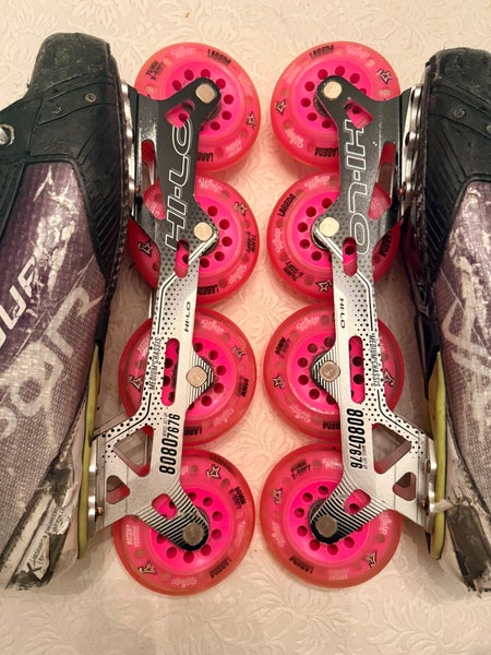 Bauer Vapor Hyperlite Hockey Skates 7 Converted Roller Skates (Used ...