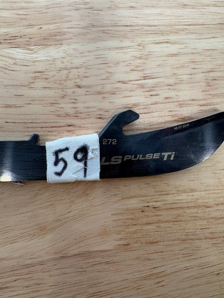 NHL Pro Stock Game Used Bauer LS PULSE Ti 272mm Skate Blades / Runners ...