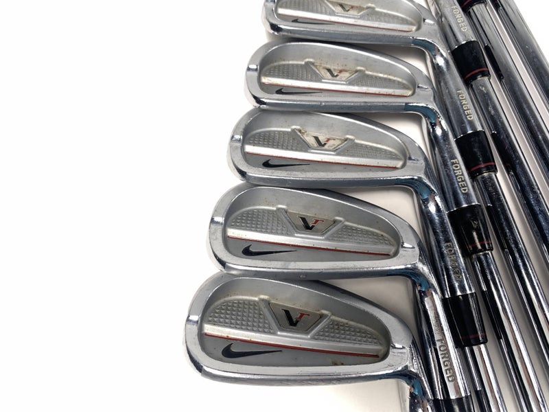 Nike Victory Red Split Cavity Iron Set 3-PW Dynamic Gold S300 Stiff RH ...