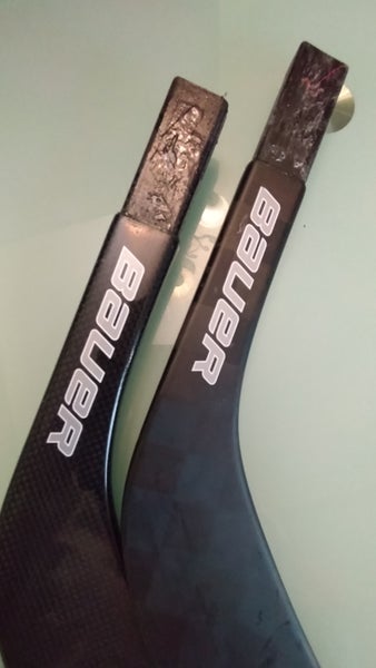 2 x Bauer Pm9 Left Hand Stick Blades pro stock | SidelineSwap | Buy and ...