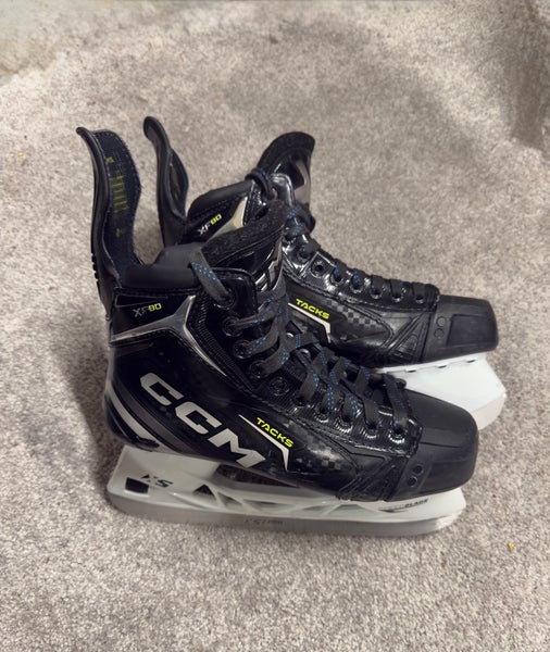 CCM Tacks XF 80 Hockey Skates Extra Wide Width 7.5 with New Bauer ...