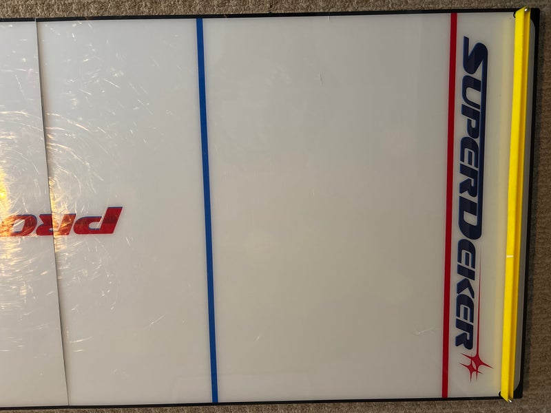 SuperDeker Pro Advanced Hockey Training System – 3 Panels – Fully ...