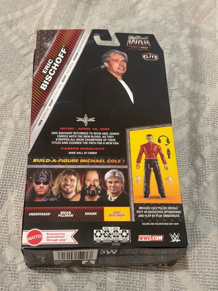 Eric Bischoff WWE Elite Collection Monday Night War Action Figure New ...