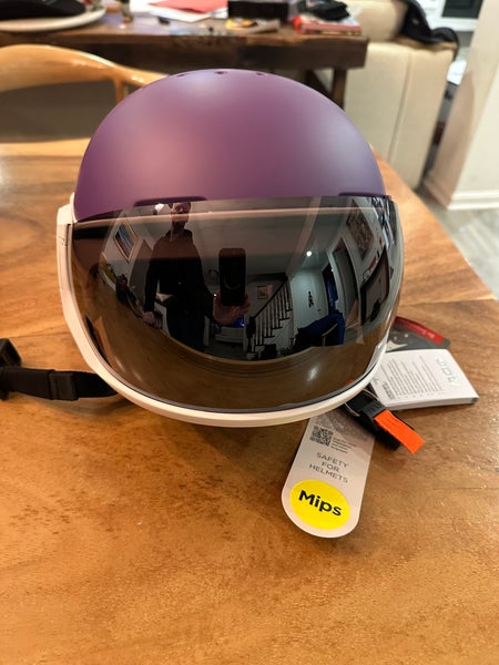 Medium/Large White/Purple POC Levator MIPS Helmet (New) | SidelineSwap ...