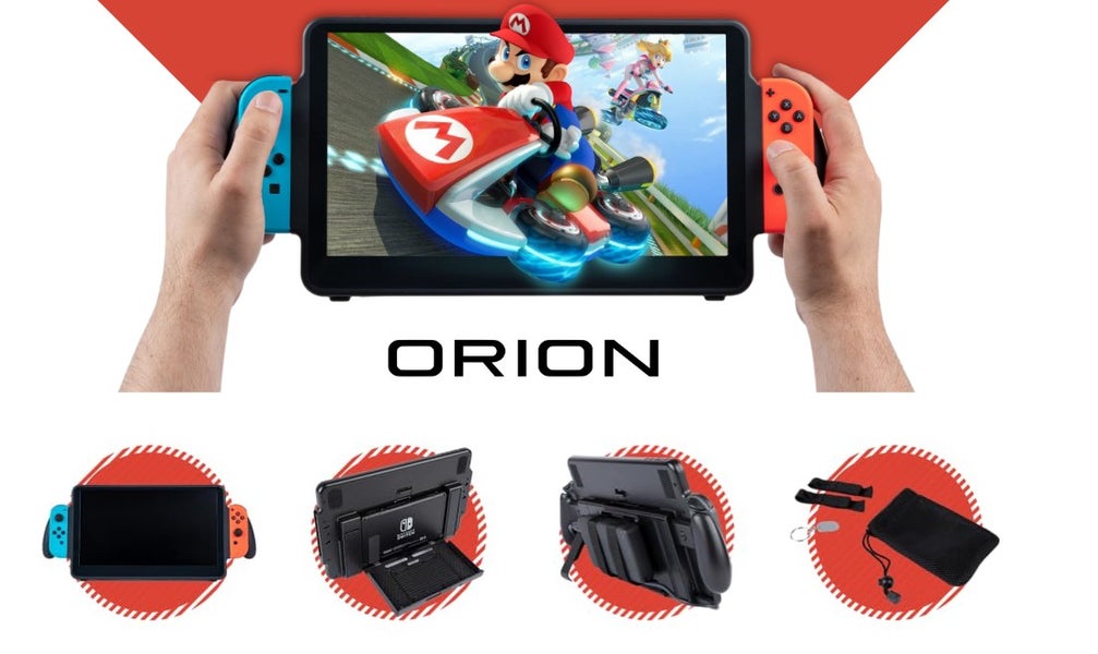 Orion by Up-Switch, Fully Integrated Nintendo Switch HD 11.6 inch IPS ...