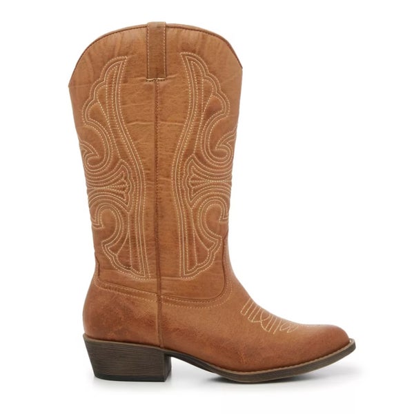 Coconuts by Matisse Legend Women's US 8 Brown Embroidered Cowboy Boots ...