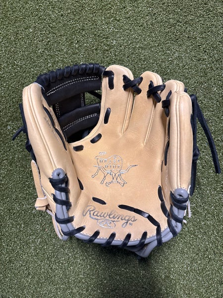 Rawlings Heart of the Hide RH Infield Baseball Glove 9.5" Trainer ...