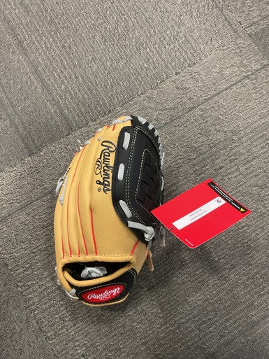 Used Rawlings PLAYERS SERIES BB/SB Glove T-ball Brown 10" 11614 ...