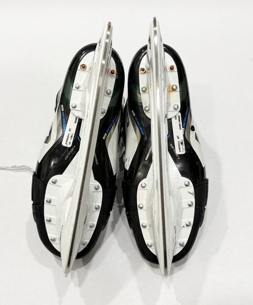 CCM Jetspeed FT6 Pro (white/green) Pro Stock Skates - Size 9R ...