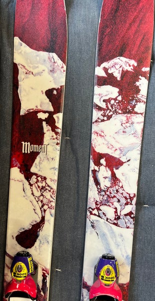 2022 Moment Wildcat Tour 190 cm Powder Skis With Cast Bindings Pivot 18 ...