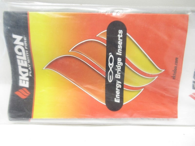 EKTELON EXO3 ATTACK RACQUETBALL "ENERGY BRIDGE INSERTS" / CUSTOMIZATION ...