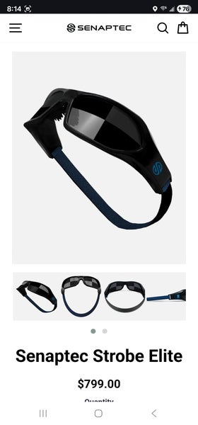 Senaptec Strobe Training Glasses ( quadrant) | SidelineSwap | Buy and ...