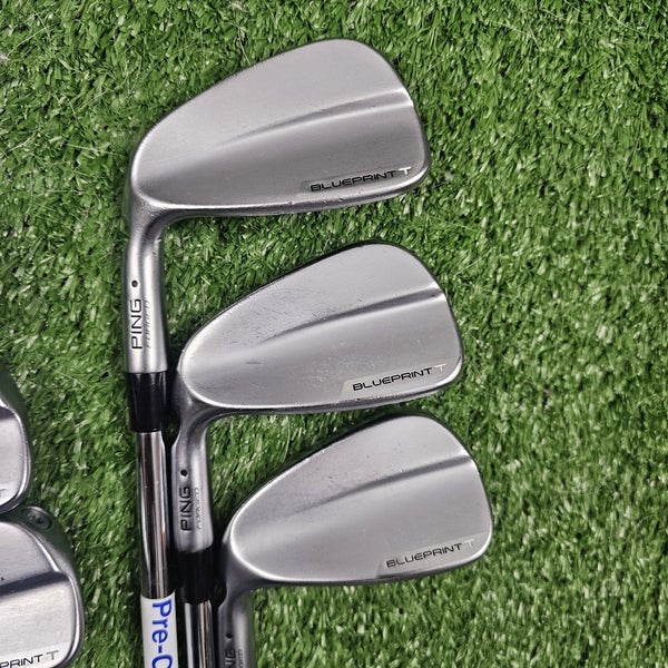 Ping Blueprint T Blade Iron Set Dynamic Gold 120 S300 Stiff Steel Left ...