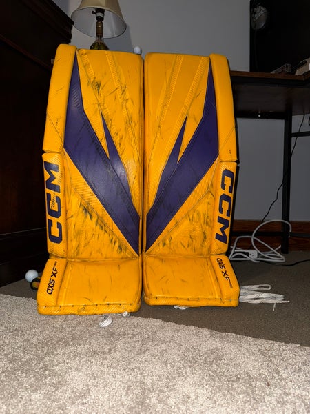 34" 2024 CCM Axis XF Pro Regular Goalie Full Set (Used) | SidelineSwap ...