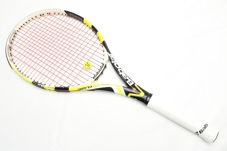 *USED* 2010 BABOLAT AERO PRO TEAM GT TENNIS RACQUET (4 1/8) FROM A ...